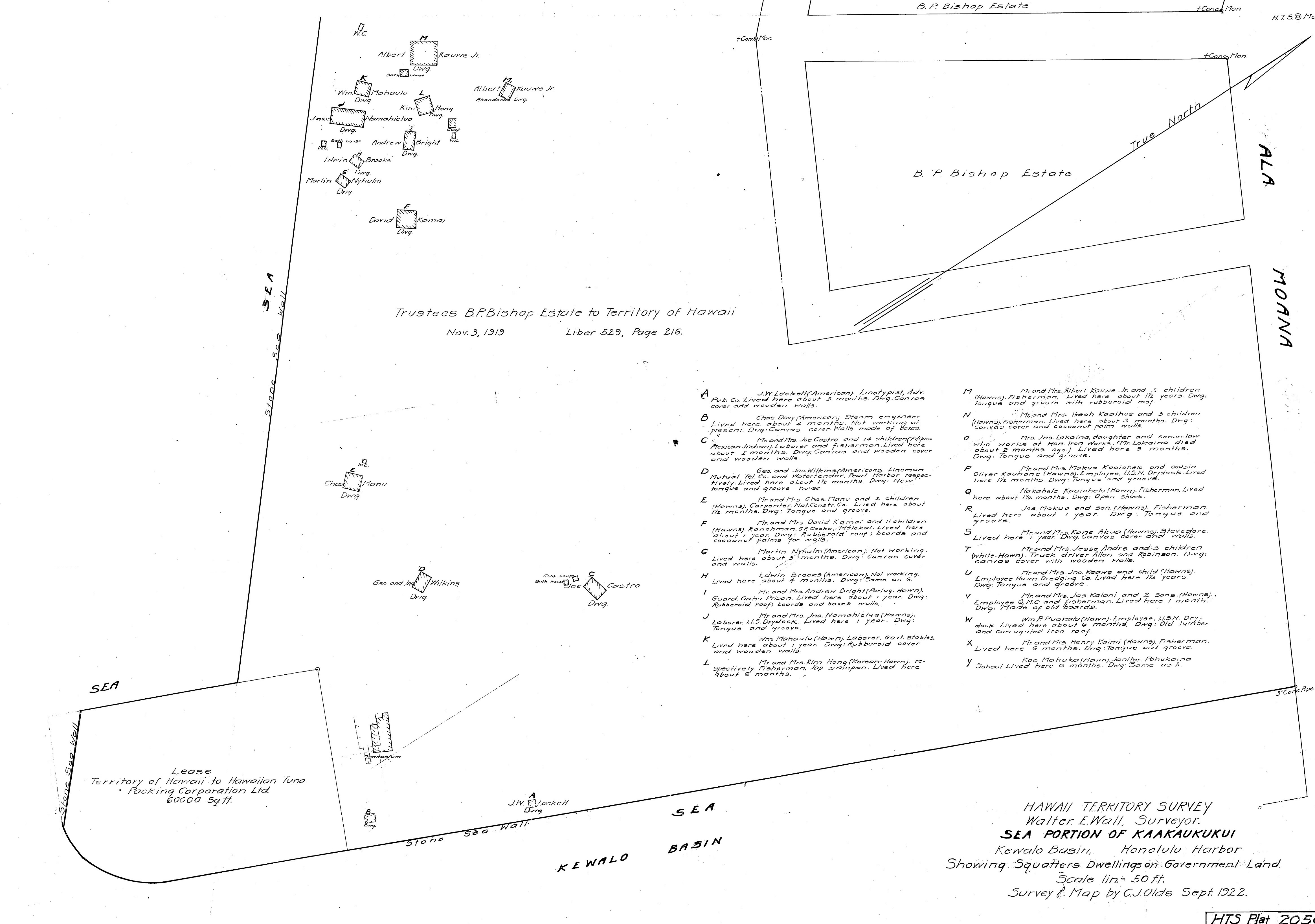 Kakaako_Makai-Map-DAGS-noting_squatters_dwellings_on_government_Land ...