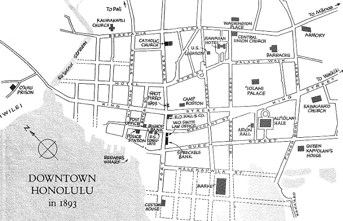 Downtown_Honolulu-Map-1893 | Hoʻokuleana LLC
